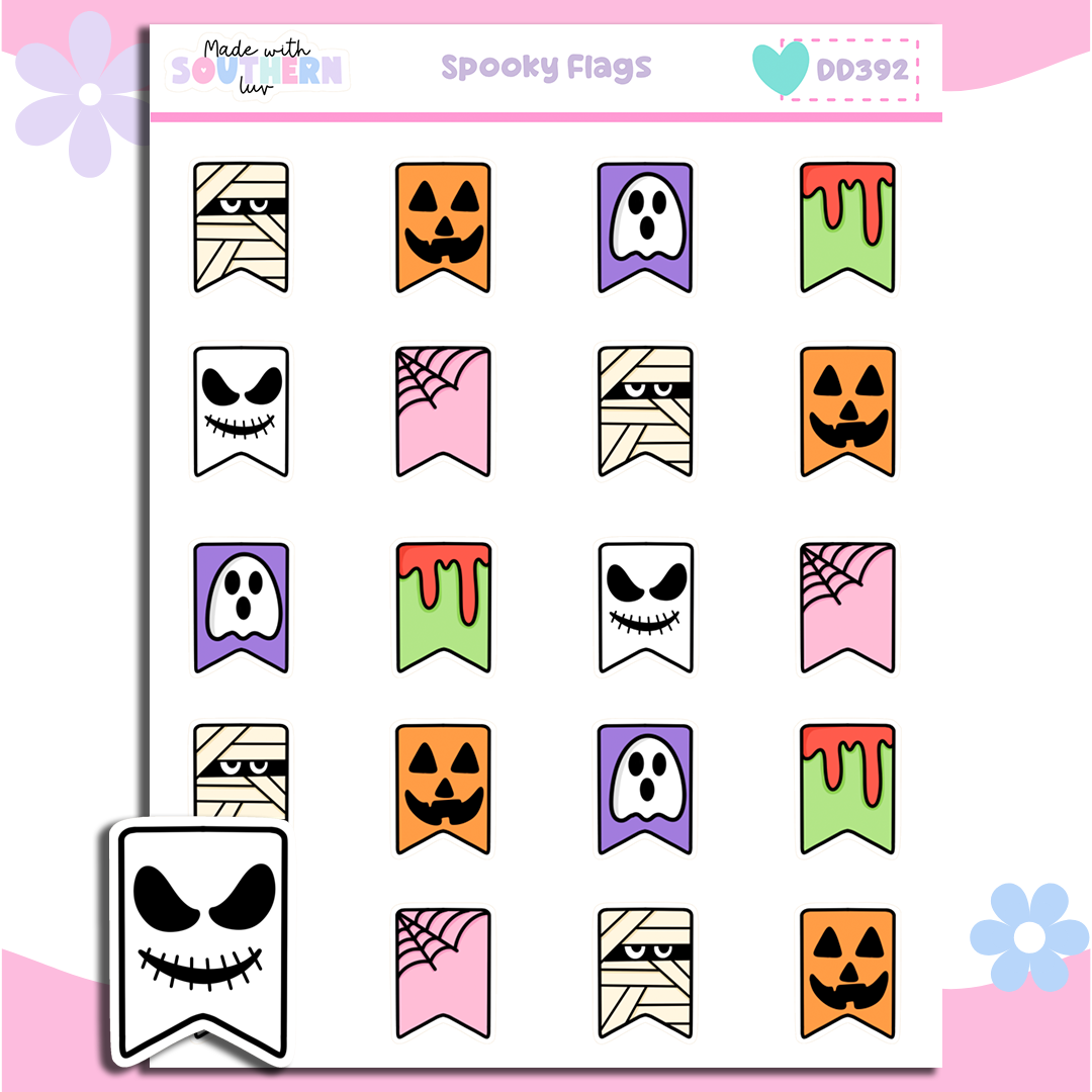 DD392 | SPOOKY FLAGS – MadeWithSouthernLuv