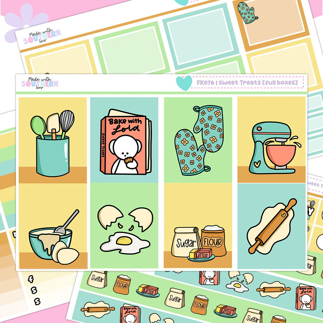 FK076 | SWEET TREATS FULL KIT [4 PAGES] – MadeWithSouthernLuv